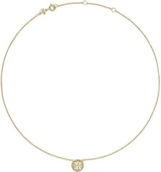 Tory Burch Tory Burch Halskette - Miller Pave Pendant Necklace - Gr. unisize - in Mehrfarbig - f&uuml;r Damen
