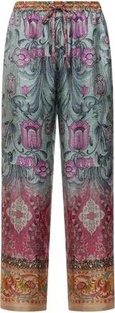 Pierre-Louis Mascia Femme, Pantalons, Multicolore, Taille: 38 FR Aloe 10959 Wide Pantalons