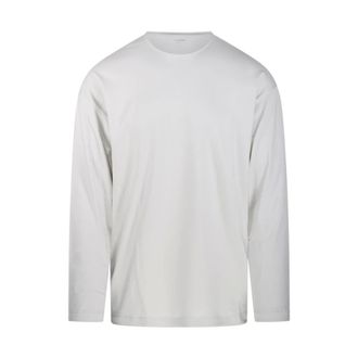 Christophe Lemaire Homme, Tops, Blanc, Taille: XL Bg282 LS T-Shirt