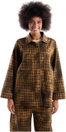 Brand Unique Hemdjacke - - Jackets - Damen - Braun - XS