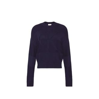 Calvin Klein Pull c&ocirc;tel&eacute; &agrave; logo en coton