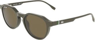 Lacoste Lunettes de Soleil L4008 CLIP 275 KHAKI 52/20/0 UNISEX