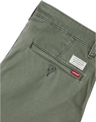 Levi's Pantalon droit en coton et lin m&eacute;lang&eacute;