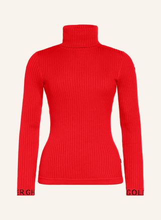 Goldbergh Goldbergh Rollkragenpullover Mira rot