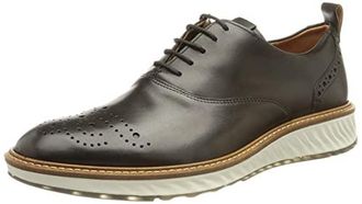 Ecco Ecco Homme St. 1 Hybrid Derby Wing Tip Shoes, Black, 40 EU