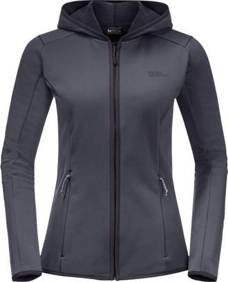 Jack Wolfskin Damen Unterjacke BAISELBERG HOODED FZ W