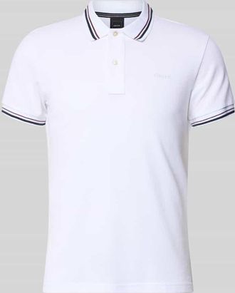 Geox Slim Fit Poloshirt mit Kontraststreifen