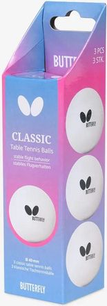 Butterfly Classic Table Tennis Balls - Klassischer Premium Tischtennisball - f&uuml;r In- und Outdoor