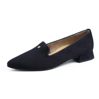 Paul Green Damen SUPER Soft Slipper, Frauen Slip On,Schlupfschuhe,schluepfschuhe,Loafer,College Schuhe,Businessschuhe,Slides,Blau (BLAU),37.5 EU / 4.5 UK