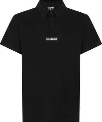 Plein Sport Pique Polo T-Shirt Scratch