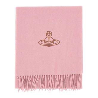 Vivienne Westwood &Eacute;charpe brod&eacute;e - Femme - Accessoires - Rose - Taille: ONE Size