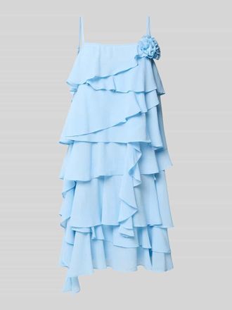 Vero Moda Flie&szlig;endes Cocktailkleid mit Volants Modell ALADYN