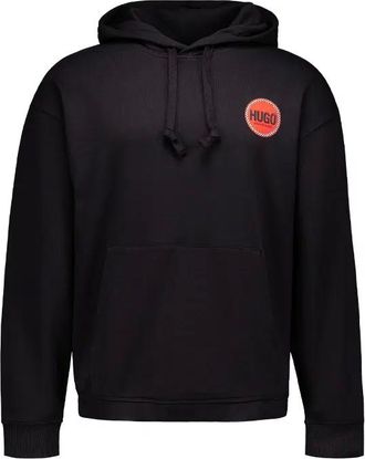 HUGO BOSS Herren Pullover schwarz unifarben