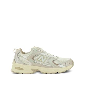 New Balance Femme, Chaussures, Beige, Taille: 38 1/2 EU Baskets Cr&egrave;me en Mesh Lacets Semelle en Caoutchouc
