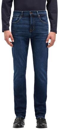 7 For All Mankind Mens Slimmy Mirror Jeans, Dark Blue, 40W
