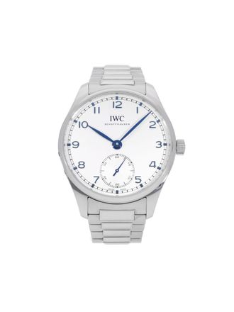 IWC montre Portugieser Automatic 40 mm pre-owned (2021) - Blanc