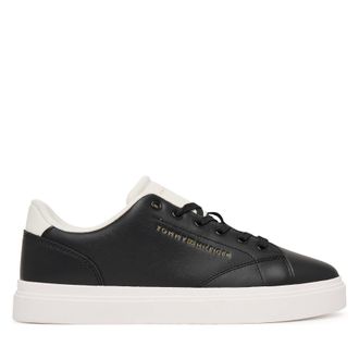 Tommy Hilfiger Sneakers Tommy Hilfiger Th Feminine Cupsole Leather FW0FW09105 Schwarz
