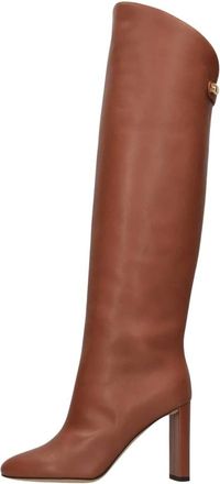 Maisons Skorpios Femme, Chaussures, Brun, Taille: 35 1/2 EU Bottes Adriana en cuir