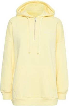 The Jogg Concept Sweat &agrave; Capuche Jcsafine avec Fermeture &eacute;clair Maillot de surv&ecirc;tement, 120711/Lemon Meringue, M Femme