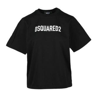 Dsquared2 Damen, Oberteile, Schwarzk, MGr&ouml;&szlig;e