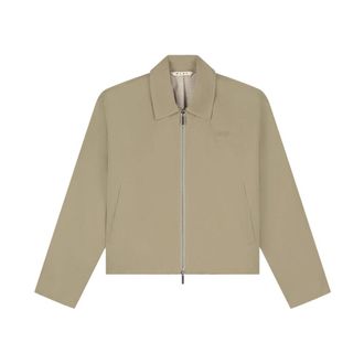 Olaf Hussein Femme, Vestes, Beige, Taille: 42 FR Veste Zipp&eacute;e W240504
