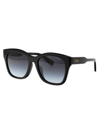 Chlo&eacute; Womens Sunglasses Ch0194sk Black-Black-Grey Acetate Black/black/grey