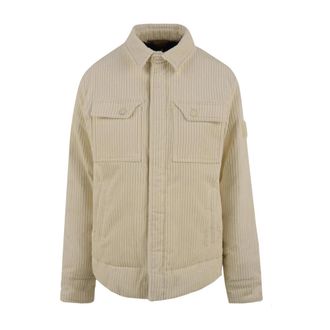 Afterlabel Beige M&auml;ntel mit Logo-Details - - Jackets - Herren - Beige - S