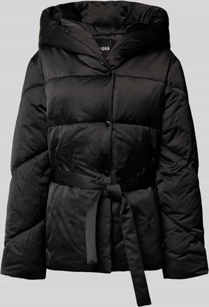 HUGO BOSS Regular Fit Steppmantel mit Viskose-Anteil Modell PLYSSA