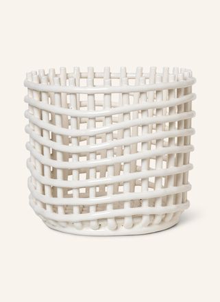 Ferm Living Ferm Living Korb Ceramic weiss