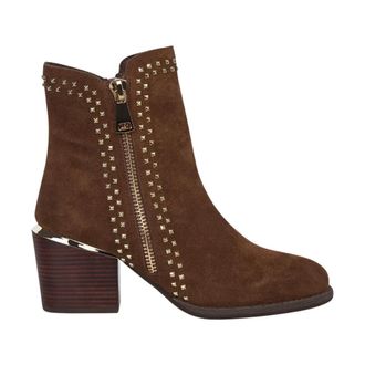 Alma En Pena Niedriger Stiefelette mit Nieten - - Shoes - Damen - Braun - 40 EU