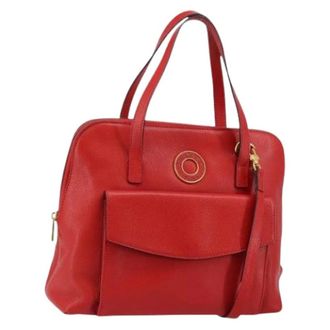 Celine Sac &agrave; main vintage Pre-owned - Femme - Pre-owned - Rouge - Taille: ONE Size