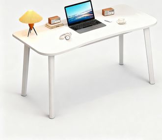 Generic Homeoffice-Schreibtisch, Eckschreibtisch, Tischplatte und Beine aus Massivholz, Schlichter Gaming-Schreibtisch for das Schlafzimmer, geeignet for Stud