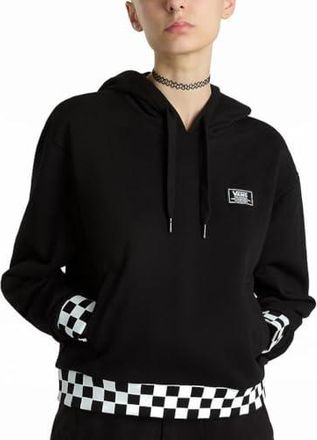 Vans Boom Boom Check Crop I Black, Noir, M