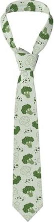 Generic Cravates Homme Motif Brocoli Mignon Fine Men Tie Classique Cravate DAffaires Pour Affaires L&Eacute;cole Mariage