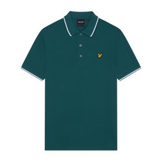 Lyle & Scott Homme, Tops, Vert, Taille: M Polo &agrave; Pointes