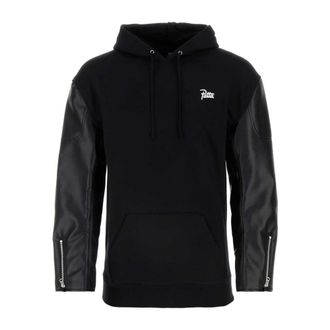 Junya Watanabe Schwarzer Baumwoll-Sweatshirt Zusammenarbeit Patta - - Sweatshirts & Hoodies - Herren - Schwarzk - M