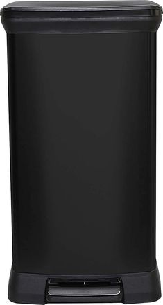 Curver Kücheneimer, Kunststoff, schwarz, 39 x 29 x 72 cm