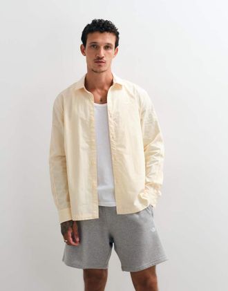 adidas Originals Chemise ajust&eacute;e - Blanc cass&eacute;