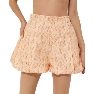 Agua Bendita Femme, Shorts, Jaune, Taille: 40 FR Lucille Thoughts Bikini Top