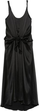 J.W.Anderson Femme, Robes, Noir, Taille: 34 FR Knotted Waist Longline Dress