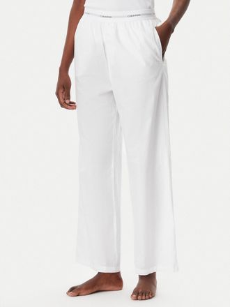 Calvin Klein Underwear Pyjamahose LV00QS7410 Weiß Regular Fit