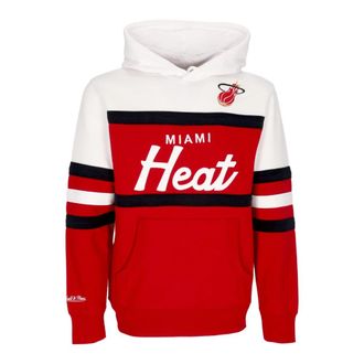 Mitchell & Ness Miami Heat NBA Hoodie - - Sweatshirts & Hoodies - Herren - Mehrfarbig - S