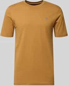 Scotch & Soda T-Shirt mit Rundhalsausschnitt und Label-Stitching