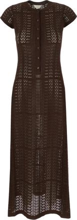 Malo Femme, Robes, Brun, Taille: 38 FR Knitted Dress