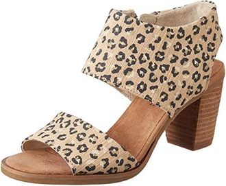 Toms WOMEN MAJORCA CUTOUT Natural Textured Cheetah, 37 EU