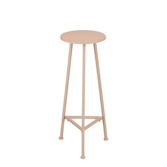 Mica Decorations Adine Pflanztisch - H 80 x Ø 30 cm - Metall - Hellrosa