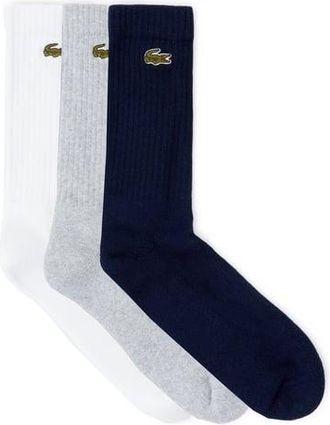 Lacoste Lot de 3 paires de chaussettes hautes