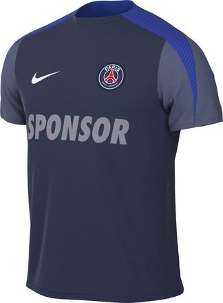 Nike Paris Saint-Germain Strike Nike Dri-Fit Kurzarm-Fu&szlig;balloberteil F&uuml;r Herren, Midnight Navy/Diffused Blue/Hyper Royal/Wei&szlig;, HJ7758-411, L