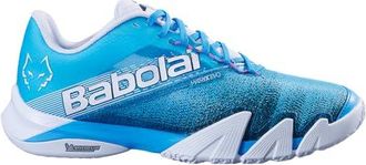 Babolat Hommes Jet Premura JL Chaussures De Padel Chaussures Padel Bleu Clair - Blanc 42