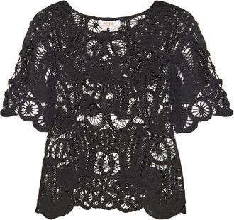 Usha Bluse Frauen Schwarz